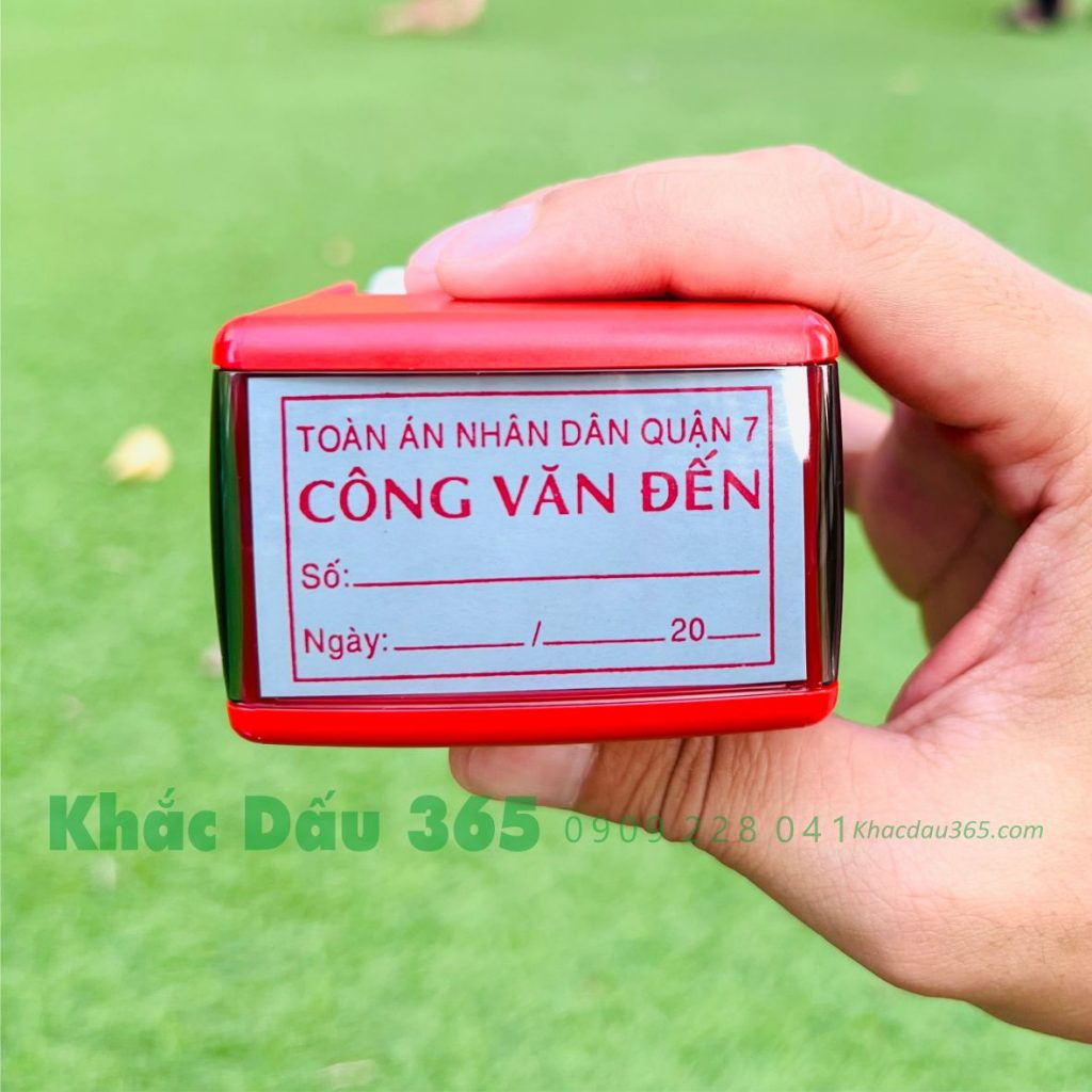 Con Dấu Văn Bản Đến - Khắc Con Dấu Lấy Liền - Làm Con Dấu Giá Rẻ