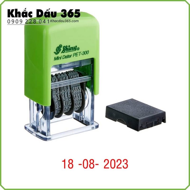 Dịch vụ khắc con dấu ngày tháng năm theo yêu cầu