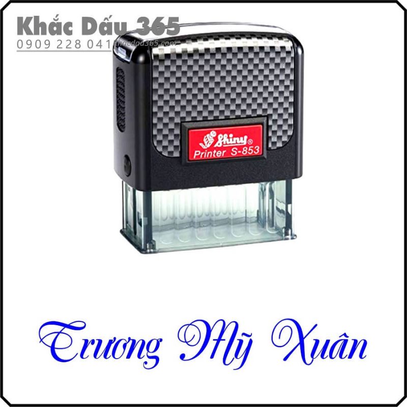 Con Dấu Tên Mẫu Chữ UTM Silk Script - Khắc Dấu Tại HCM - Hà Nội. Nhận ...