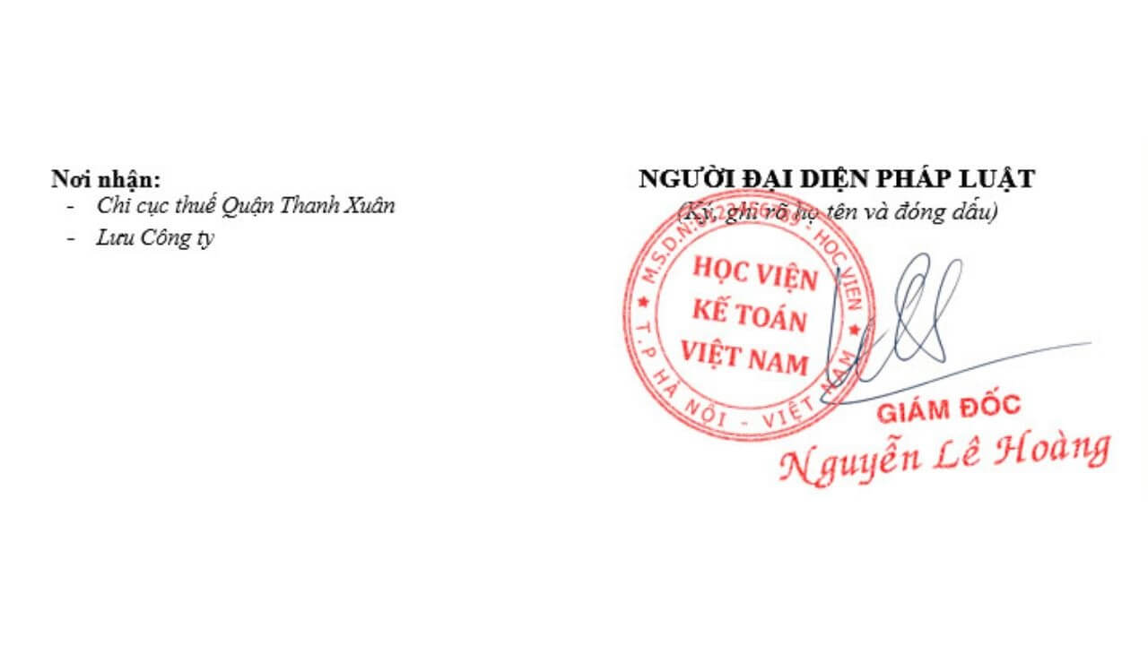 Cách đóng dấu đúng quy chuẩn, đúng quy định vào văn bản - Khắc Con Dấu ...