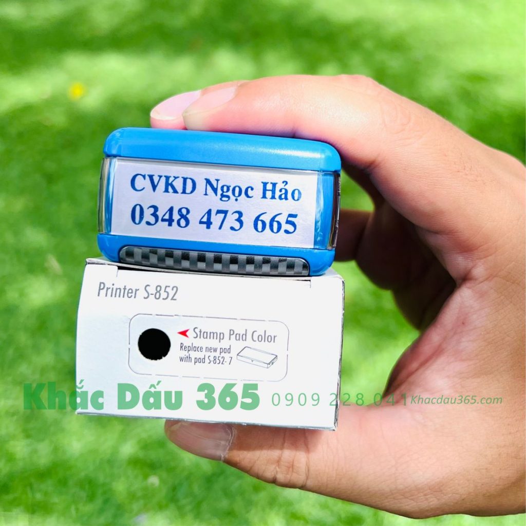 Con Dấu Tên Mẫu Chữ Tridico - Khắc Con Dấu Lấy Liền - Làm Con Dấu Giá Rẻ