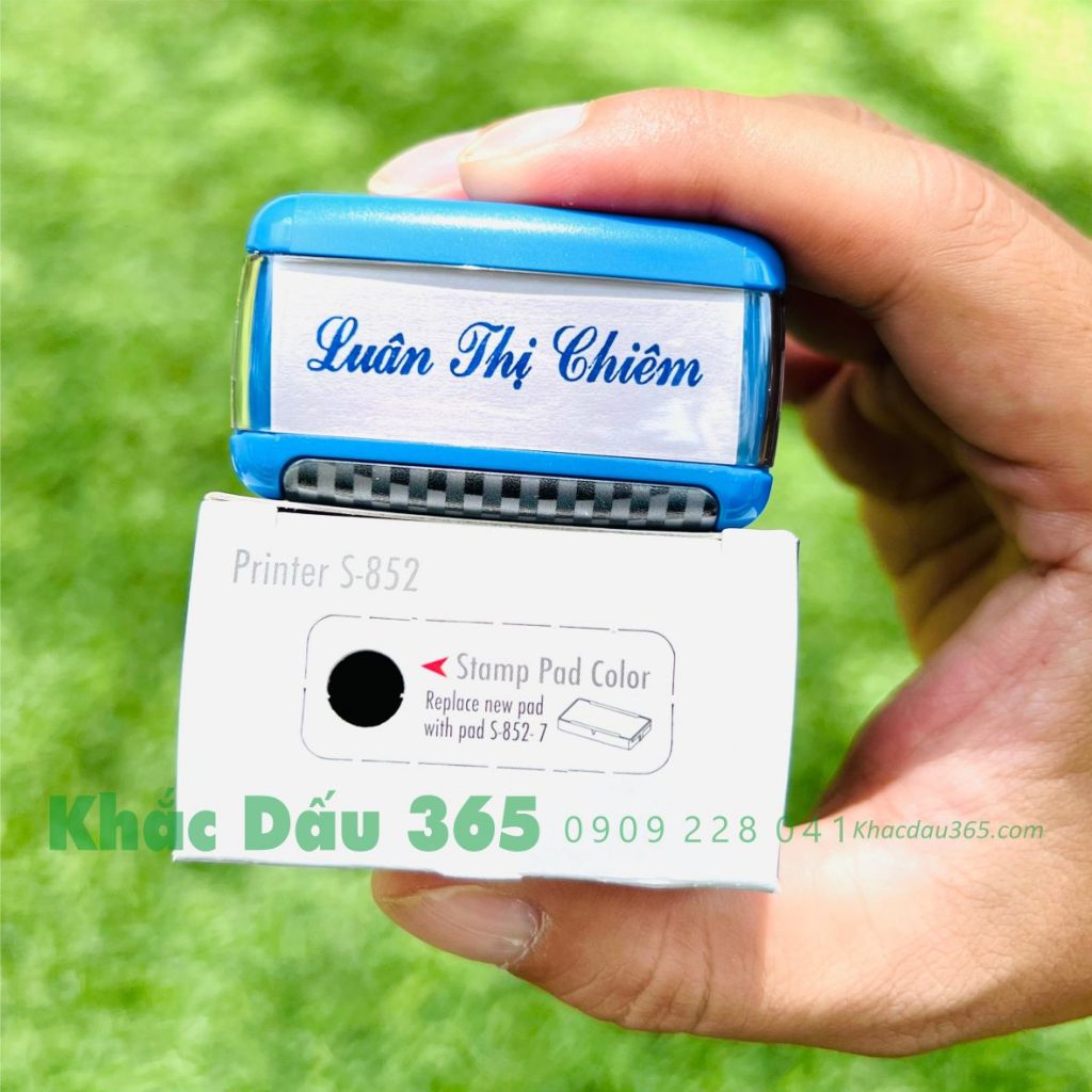 Khắc Dấu Tên Lấy Liền, Giá Rẻ - Bảng Giá Làm Con Dấu Tên